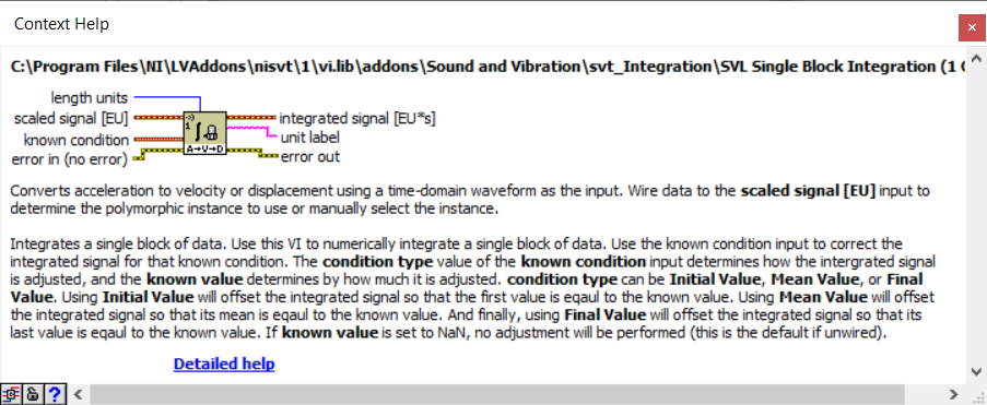 Solved Integrating Acceleration Simulated To Velocity Ni Community