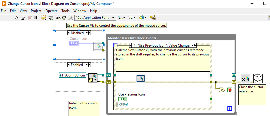 Solved Create Cursor From File Vi Ni Community