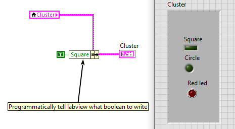Solved Programmatically Choose Boolean To Write In Cluster Ni Community
