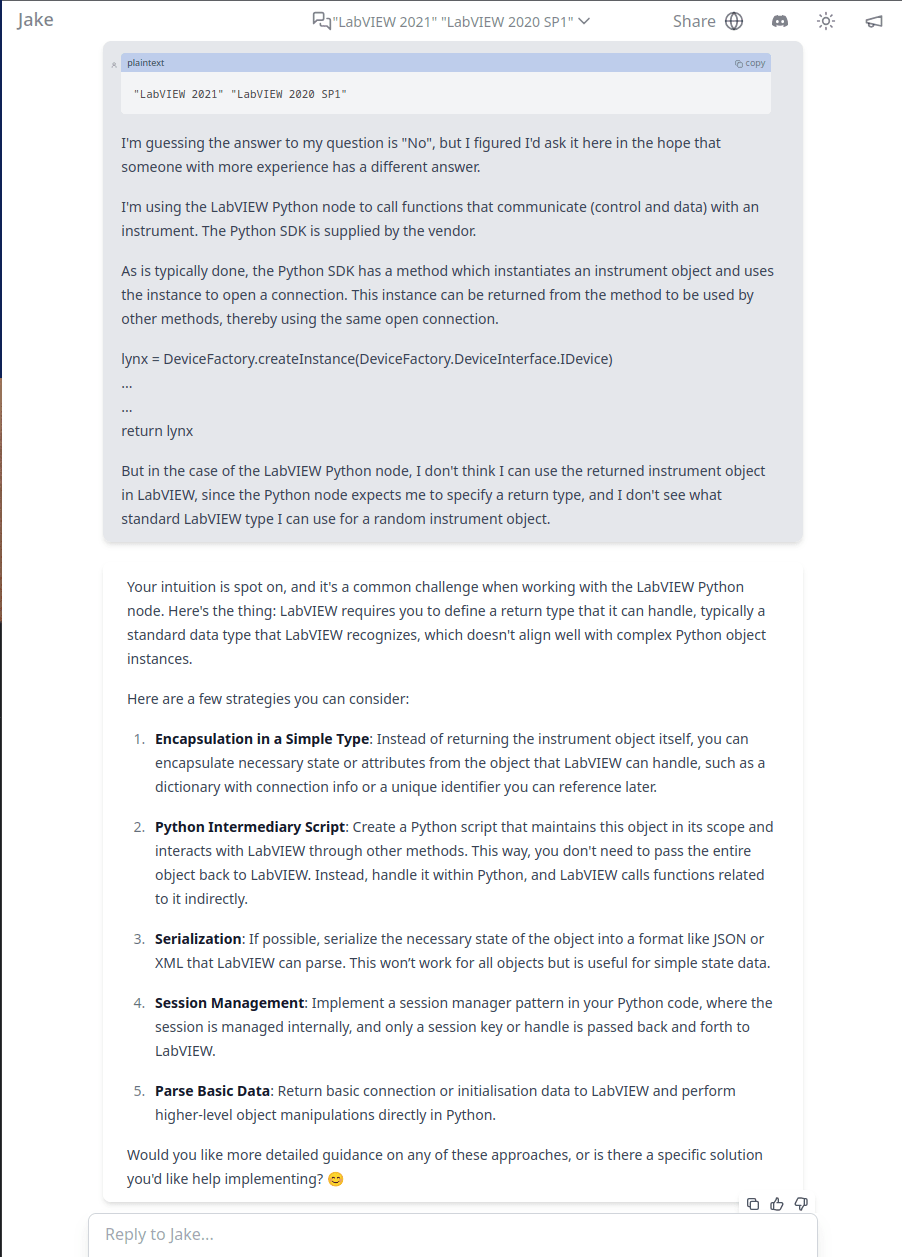 Python Node Instrument Connection Object In Labview Ni Community