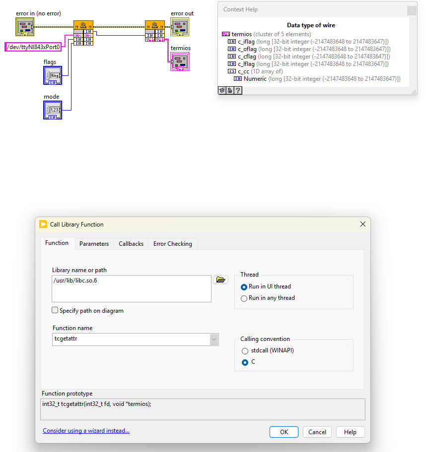 Call Linux Rt Functions From Labview Ni Community
