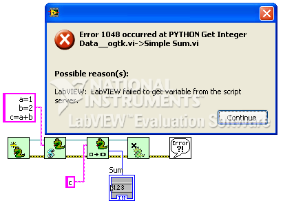 Solved Trouble With Labpython Setting Up The Python Server Ni