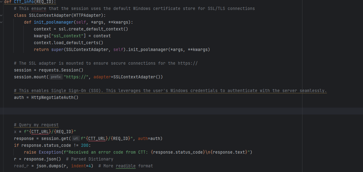 Error 1671 While Connecting To Rest Api With Python Ni Community