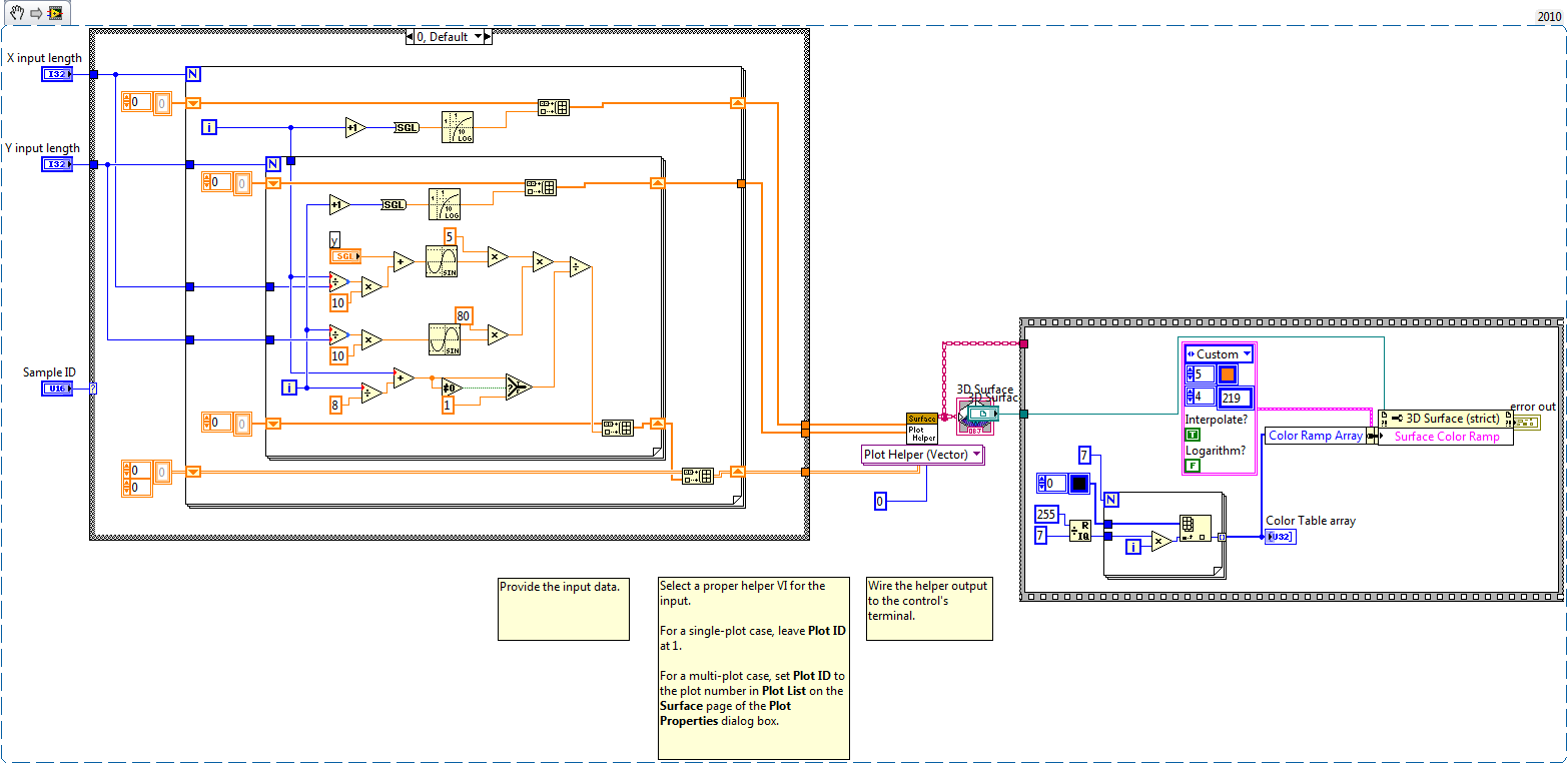 Solved Non Activex 3d Surface Graph Color Table Ni Community