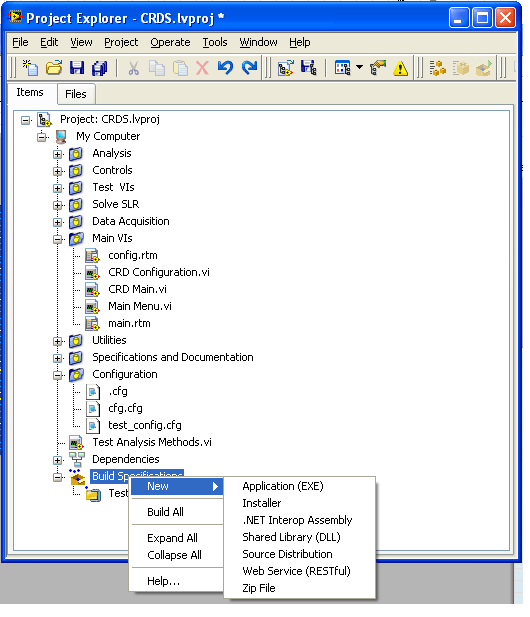 Solved How To Create An Executable File From A Labview 8 6 1 Ni