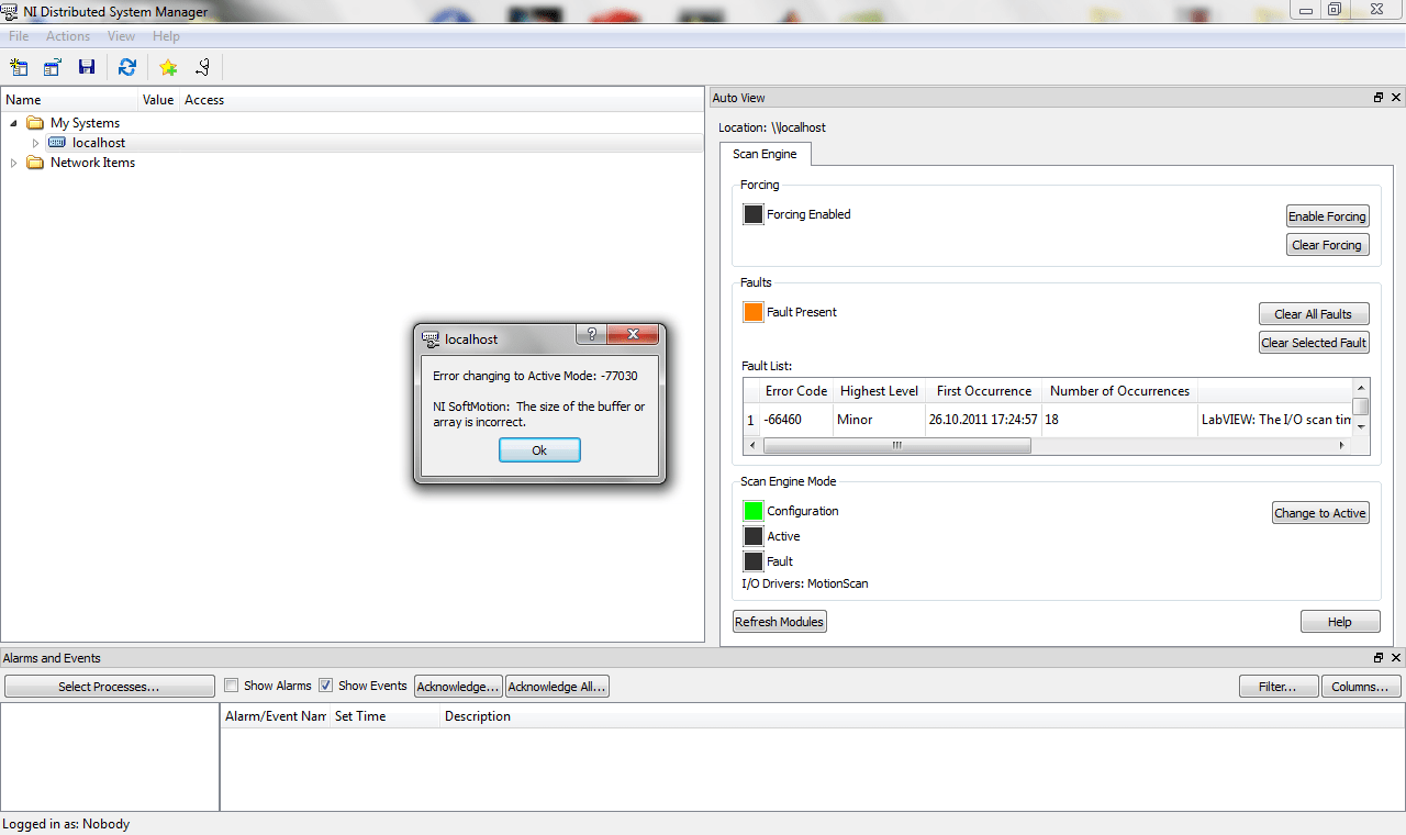 Ni Softmotion Problem Size Of The Buffer Or Array Is Incorrect Ni