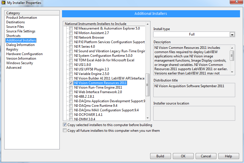 No Image In Executable Ni Community