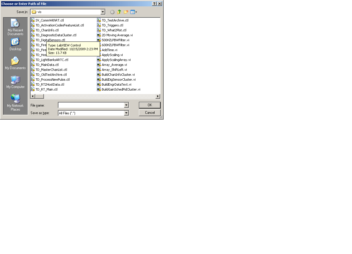 Custom File Dialog Box Ni Community