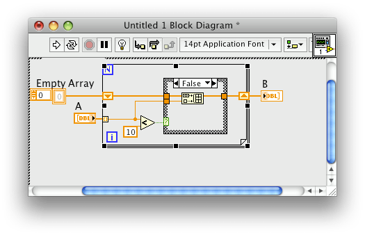 Solved Build Array From Only One Condition Of A Case Structure Ni