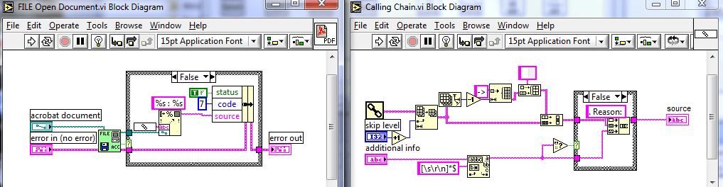 Solved How Can I Dump A Call Stack When There Is An Error Ni Community