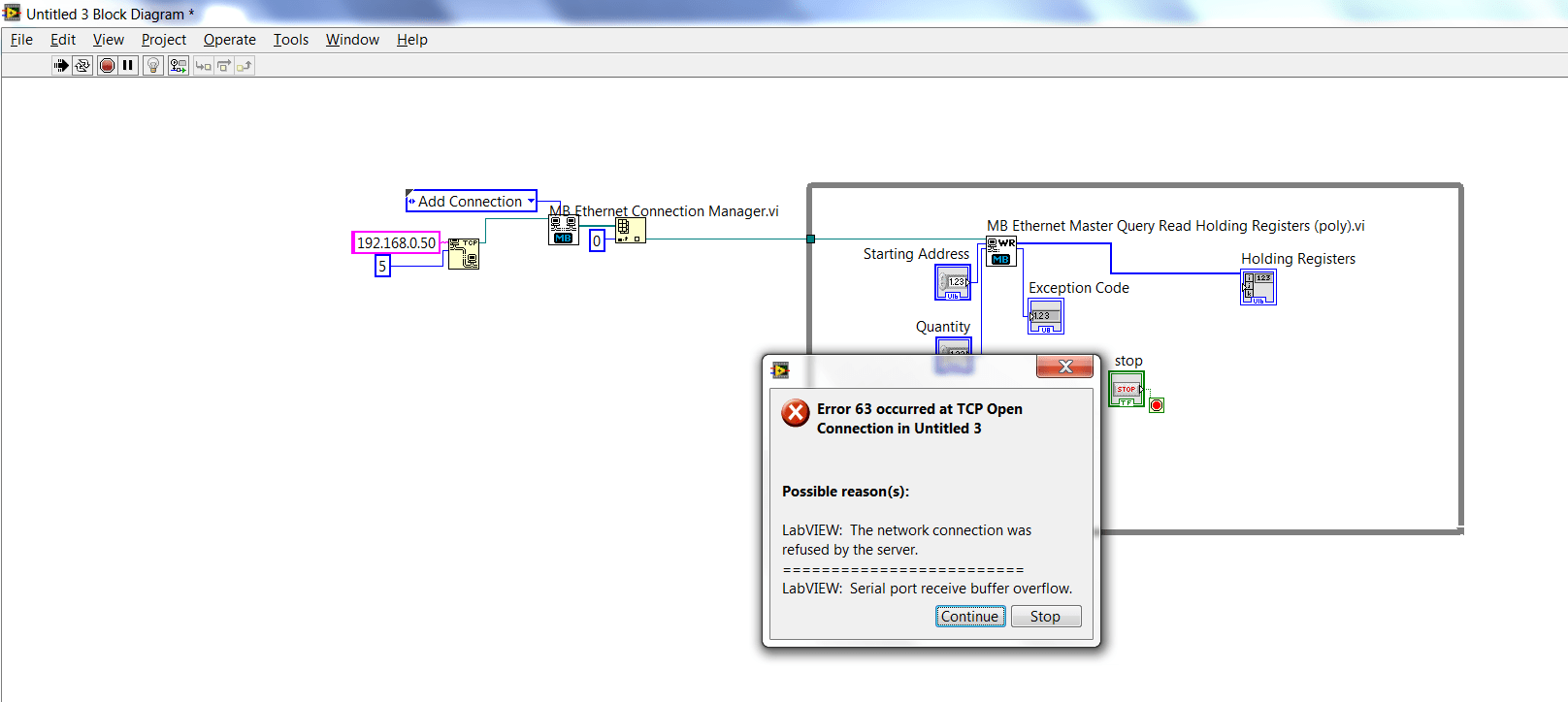 Modbus Ni Community