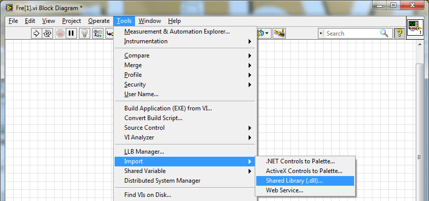 Passing An Array In Call Library Ni Community