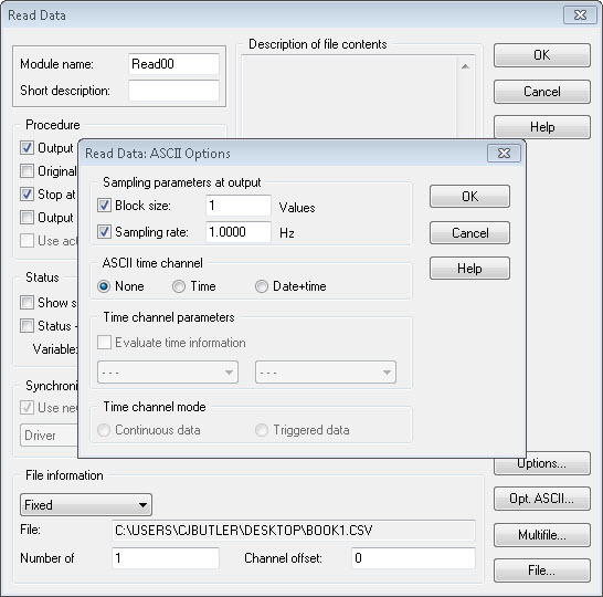 Using A Data Output File As An Input File For Test Development Ni