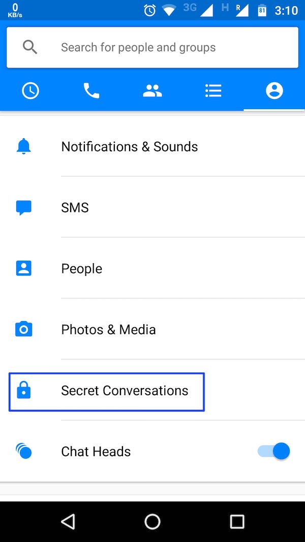 How To Encrypt Your Facebook Messenger And Send Self-destruct Texts ...