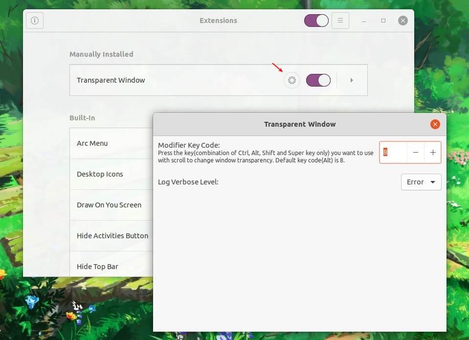 How to Make App Window Transparent in Linux Gnome Desktop - FOSTips