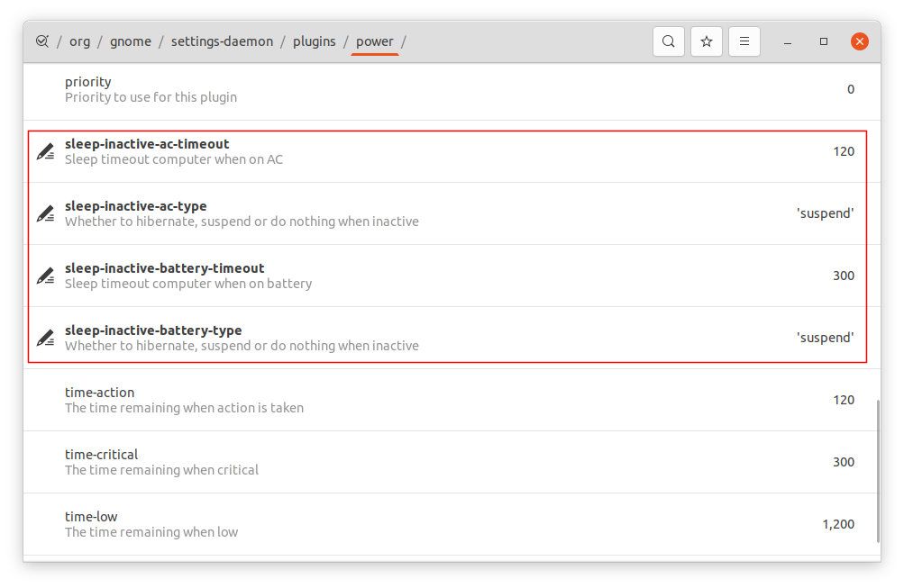Set Automatic Suspend Idle Time (Less Than 15 Min) in Ubuntu, Fedora ...