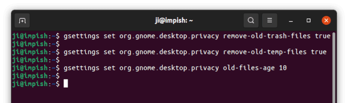 Automatically Clean up Trash / Temporary Files in Ubuntu Linux GNOME ...