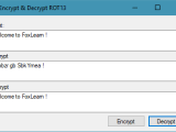 How To Encrypt And Decrypt Plain String Using Rot13 In C