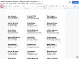 How To Make Labels In Google Docs