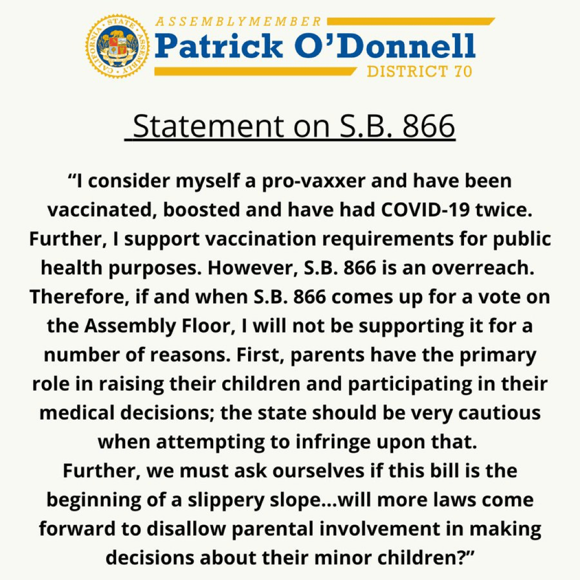 SB 866 Defeated! | Family Protection Ministries