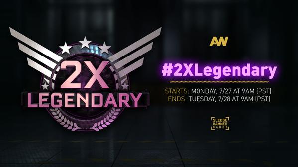 CoD:AW：SHG、設立6周年を祝う”Hammer Week”を開催。まずはレジェンダリー獲得率2倍 - EAA FPS News（イーエーエー）