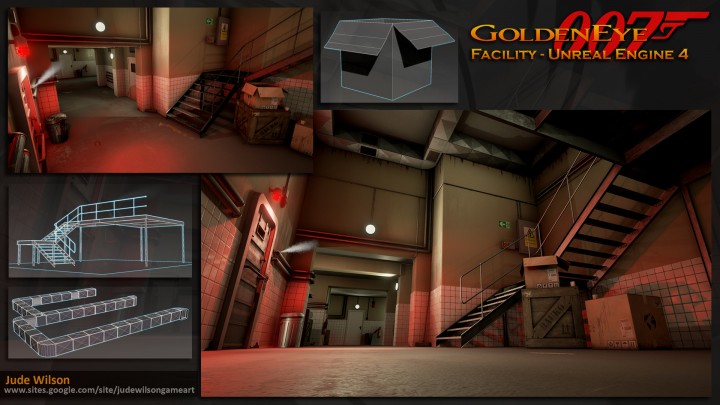 N64版『ゴールデンアイ 007』のマップ、19年の時を経てUnreal engine 4で復活 - EAA FPS News（イーエーエー）
