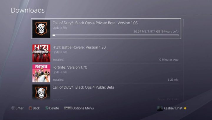 CoD:BO4： 2週目に備えて先行ベータに2GBのアップデート「1.05」が配信（PS4） - EAA FPS News（イーエーエー）