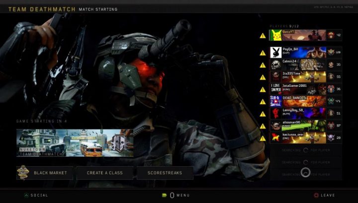 CoD:BO4：ロビーの黄色い「！」は今後非表示に ⚠ - EAA FPS News（イーエーエー）