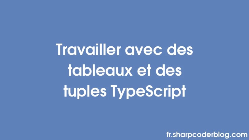 Arbeta Med Typescript Arrayer Och Tuples Sharp Coder Blog - Mobile Abstract Illustrations for Desktop