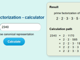 Prime Factorization Calculator