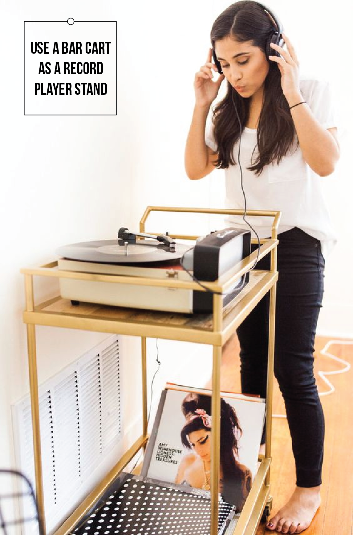 DIY du Jour: 5 Record Player Upgrades and Stand Ideas - Francois et Moi