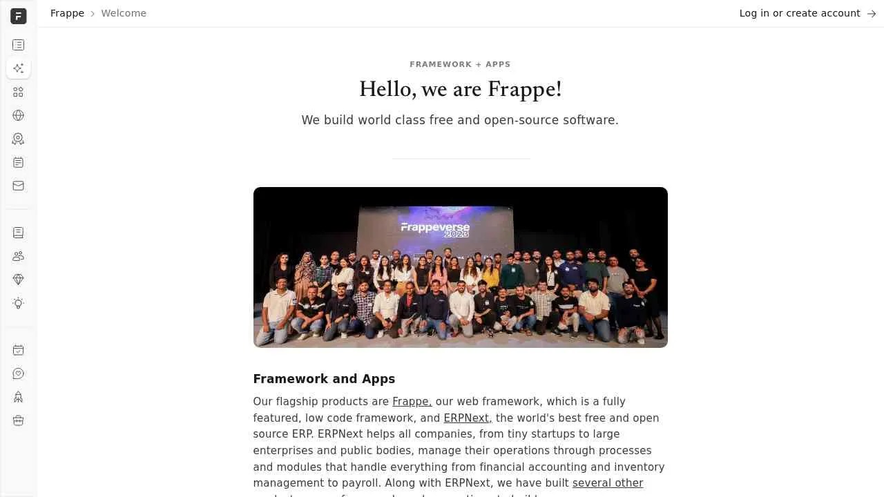 Welcome To Frappe