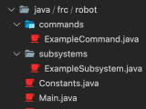 Creating Project Files Frc Java Programming