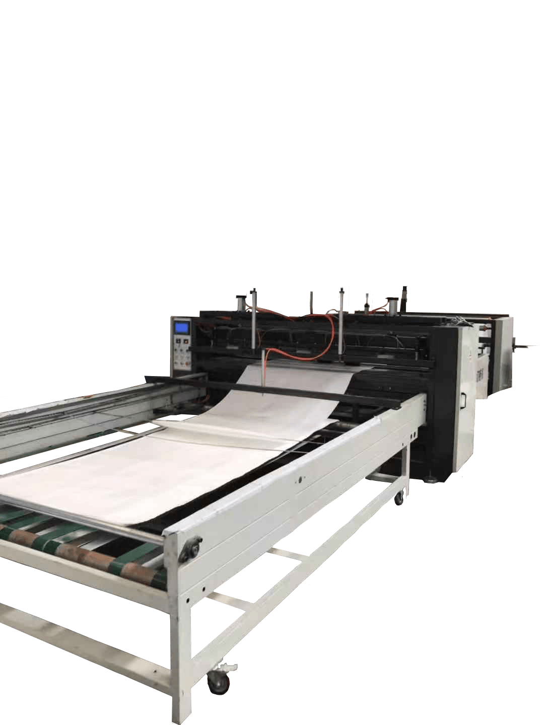 Automatic Cut Punch With Ultrasonic Folding Machine | FREDAVID