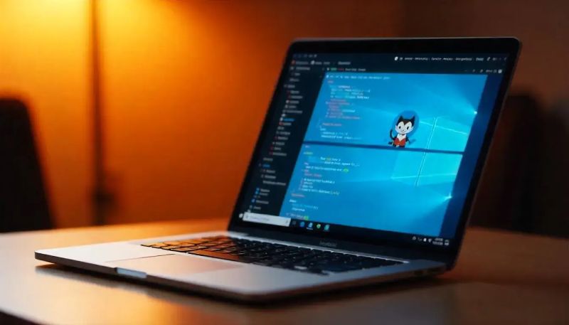 Article Hosting Github - Mobile Gradient Illustrations for Desktop