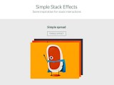 Simple Stack Effects With Css Freebiesbug