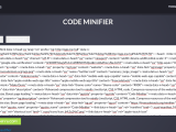 Code Minifier