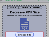 Decrease Pdf File Size Online Free