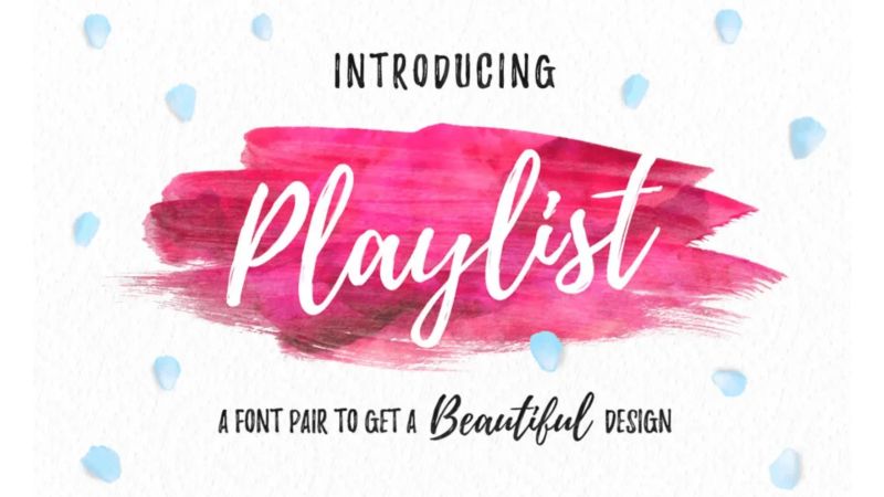 Playlist Script Font Download - Free Fonts Lab