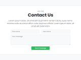 Free Contact Us Code Snippets Components And Examples