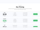 Bootstrap Pricing Table With Images Freefrontend Dev