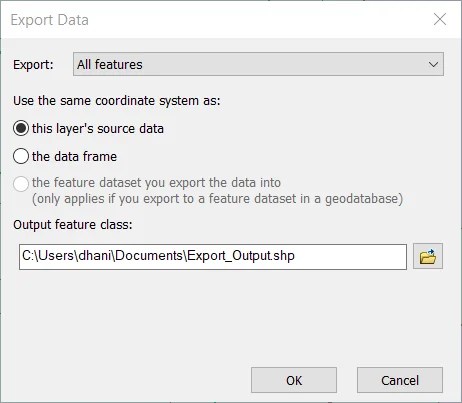 How to Export Layer to Shapefile on ArcGIS - Free GIS Tutorial