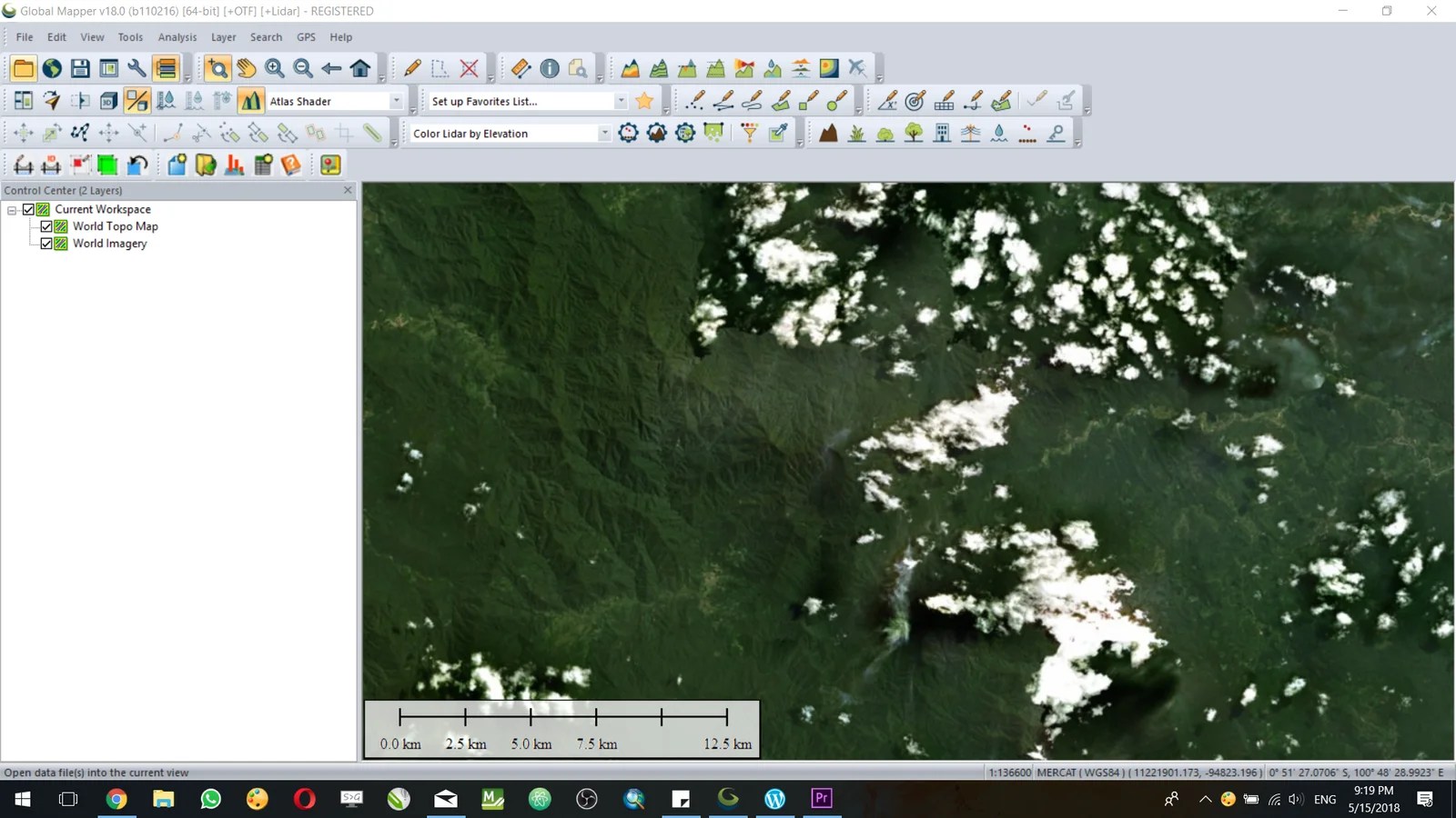 global mapper with imagery - Free GIS Tutorial