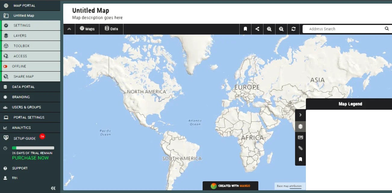 Create a New Map on MangoMap - GIS Tutorial