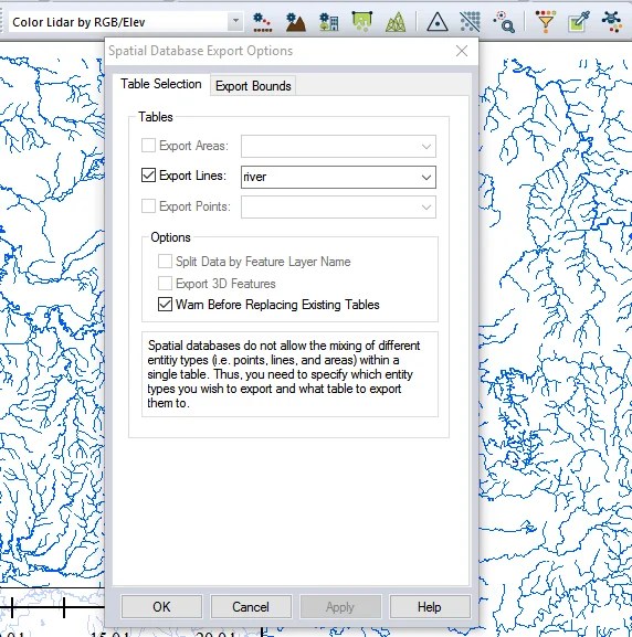 How to Export Shapefile to MySQL Spatial Database Using Global Mapper - Free GIS Tutorial