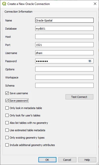 How To Connect Qgis To Oracle Spatial Database Gis Tutorial 