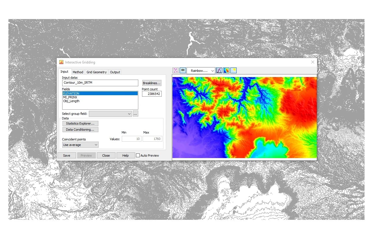 interactive-gridding-mapinfo-step-1 - GIS Tutorial