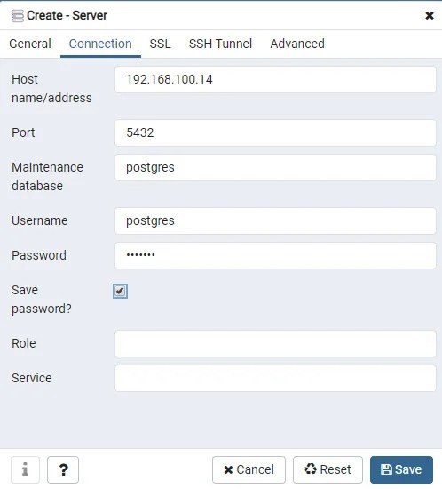 postgres-host - GIS Tutorial