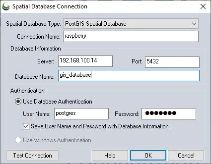 spatial-database-connection - GIS Tutorial