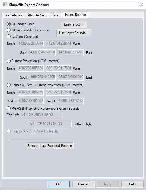 shapefile-export-option-1 - GIS Tutorial